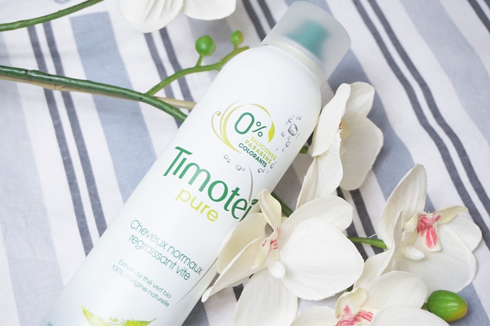 Avis shampooing sec Timotei Pure - La Petite Frenchie